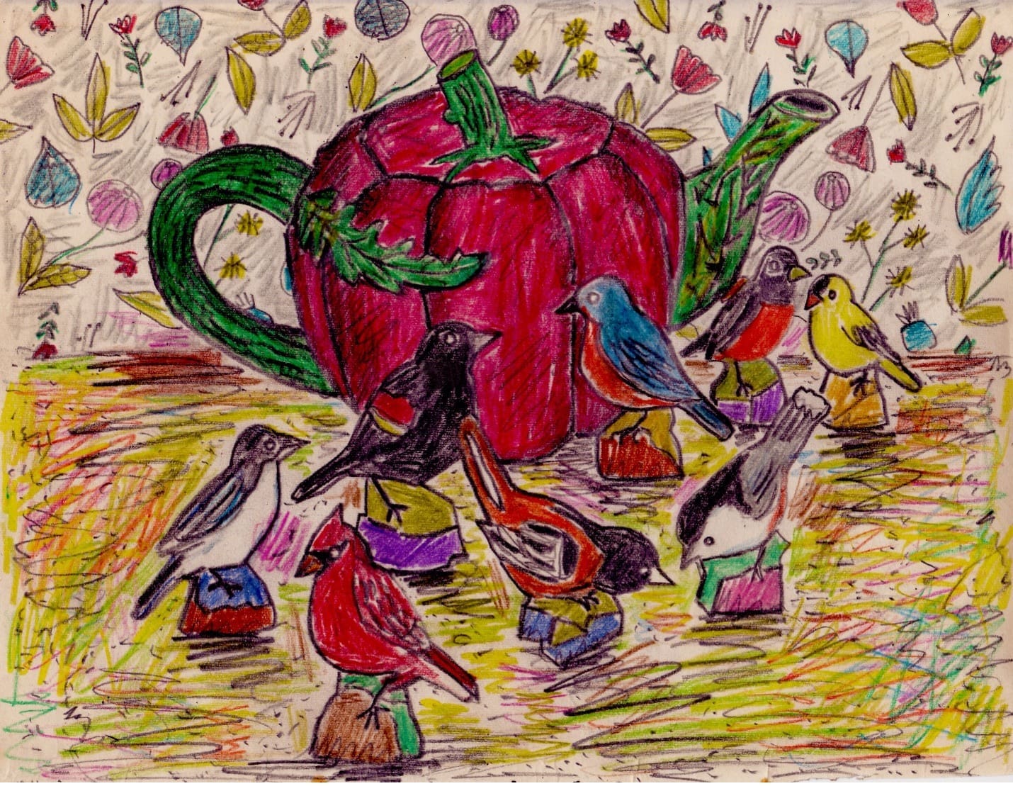 Autoethnographic Art and Essay: Ode to Bygone Birds of Childhood, Part ...