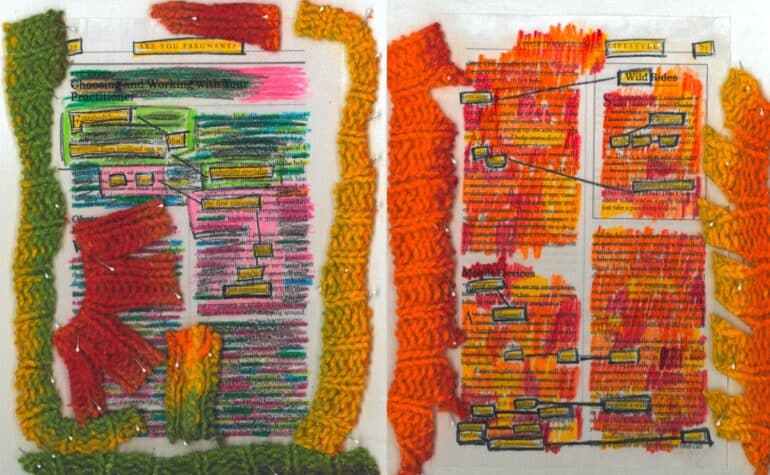 Collage and Erasure Poems: "Bringing Up Baby" - The AutoEthnographer